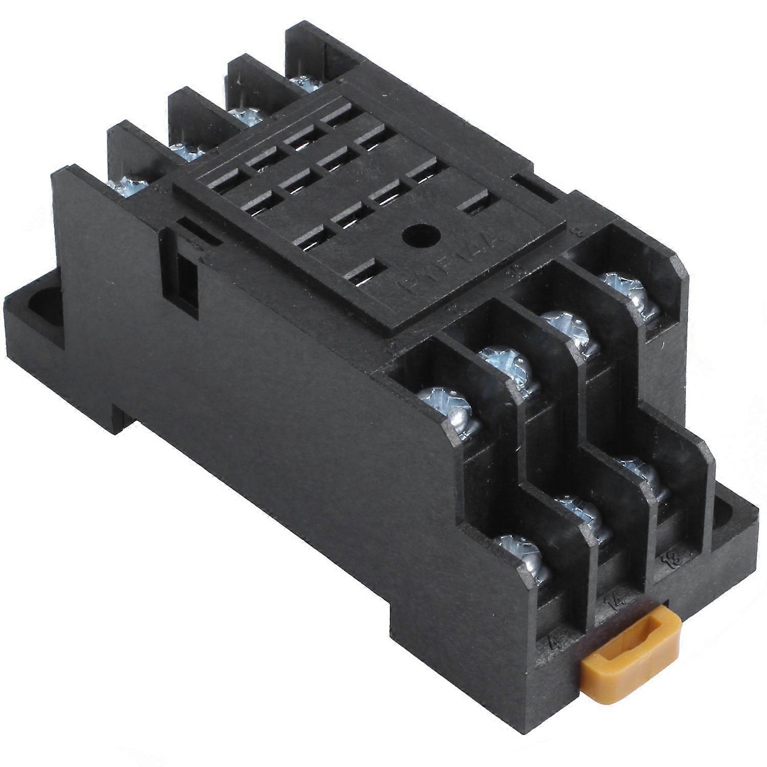 DC 24V Coil Volt 4PDT 14 Pin Terminal Electromagnetic Relay HH54P ...