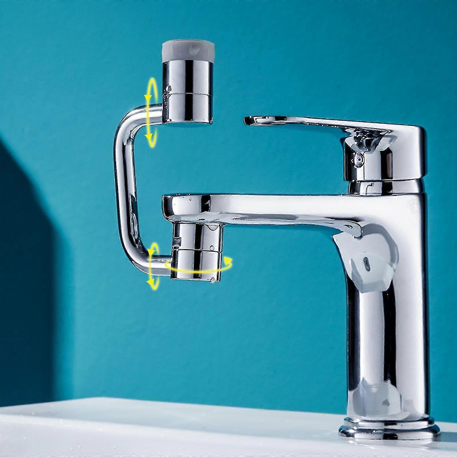 Universal 1080 Swivel Extension Faucet Aerator Rotate Robotic Arm Tap ...