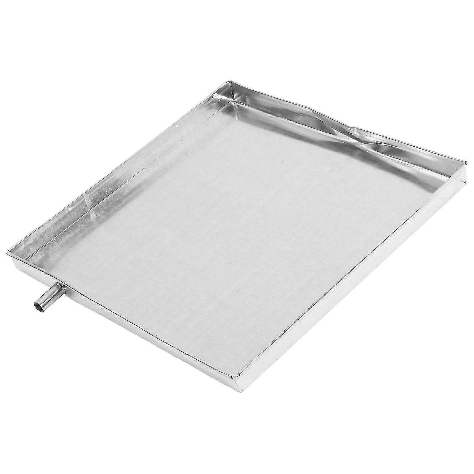 Air Conditioner External Unit Drip Pan AC Unit Water Tray Metal Drip ...