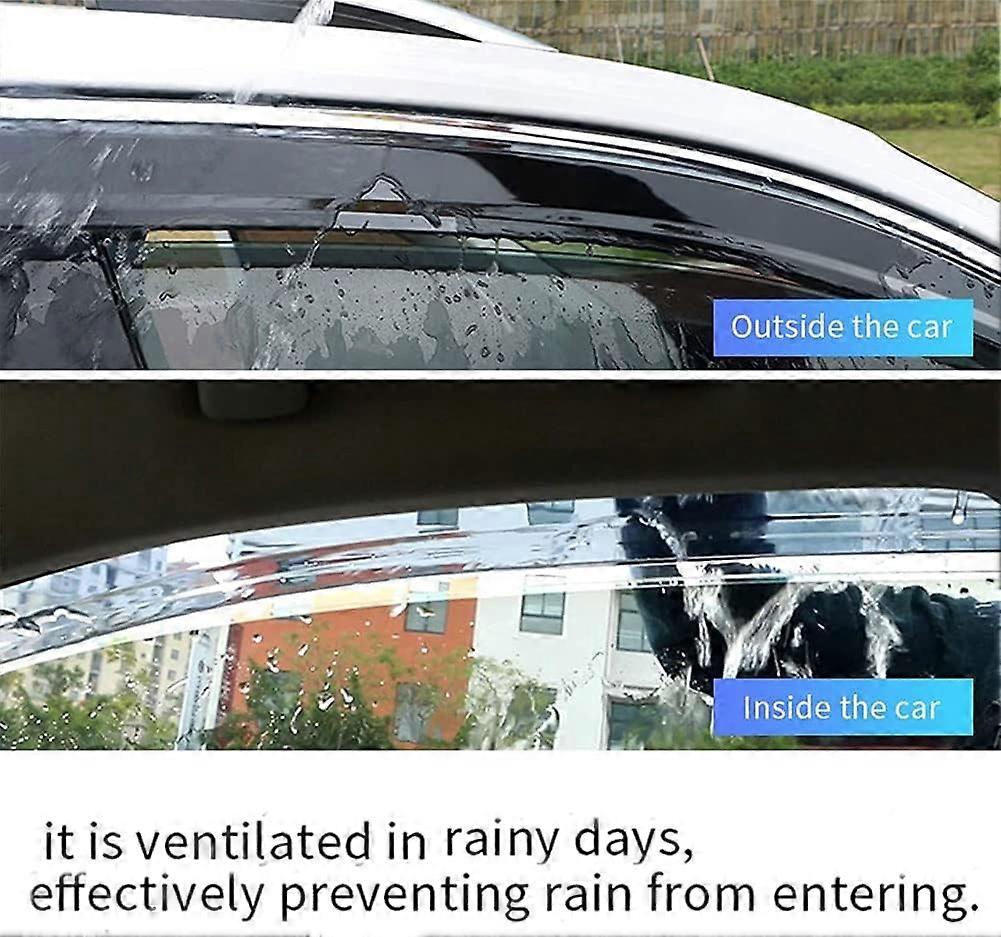 4pcs Car Wind Deflectors Side Door Window Visor for Sko-da KAROQ, Car ...