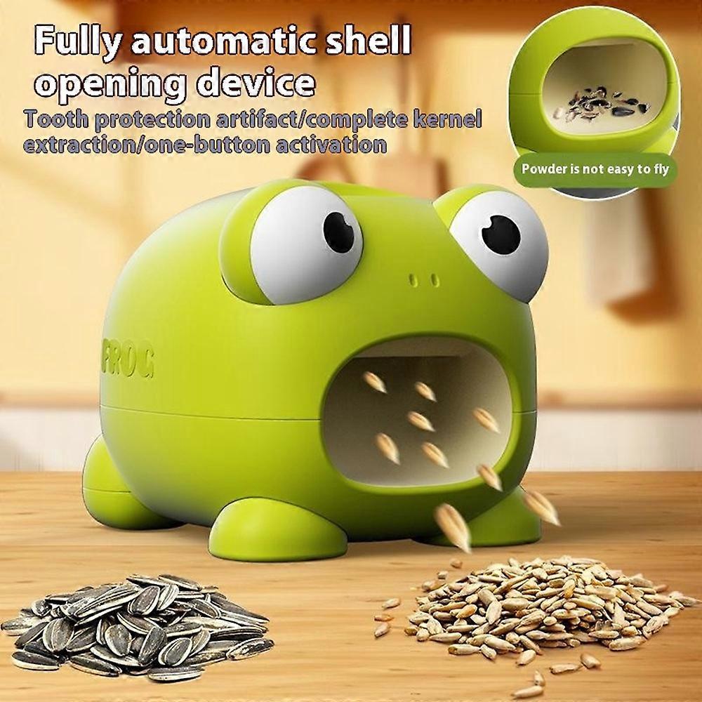 Electric Sunflower Seed Sheller Frog Shaped Automatic Seed Husker ...