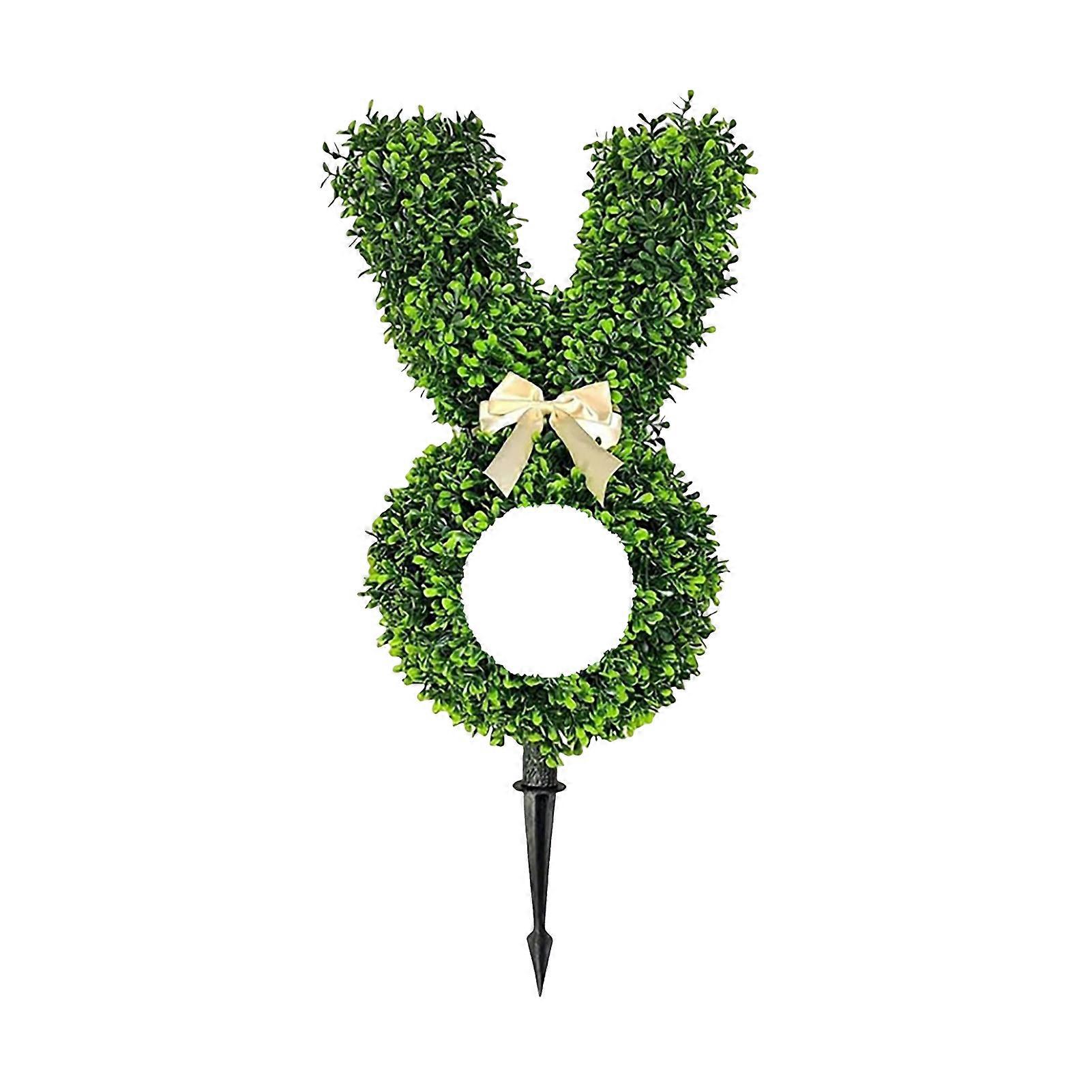 Topiary Trees with Bunny Topiary Outdoor,Artificial Bunny-Shaped ...
