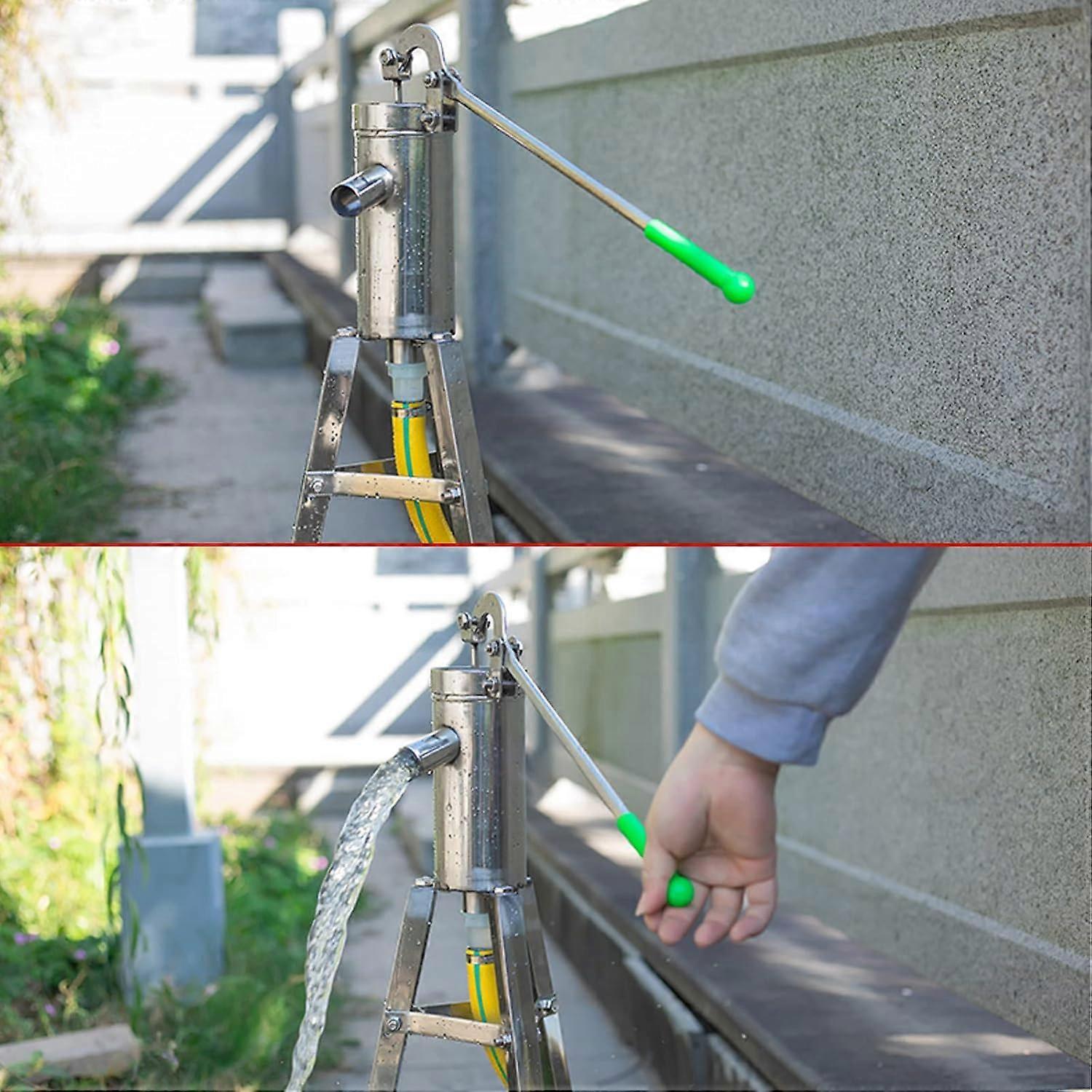 Stainless Steel Manual Well Pump, Efficient Water Suction Pitcher Pump ...