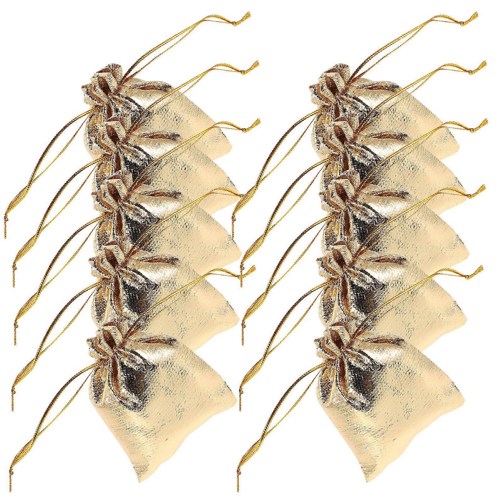 Xmas Sweet Bags Drawstring Bag Pouches for Presents Jewelry Storage ...