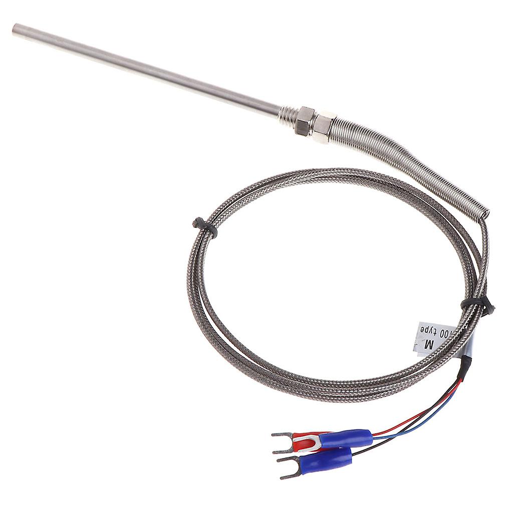 Professional Pt100 Thermocouple M8 Longueur du filetage 1 mètre-sonde ...