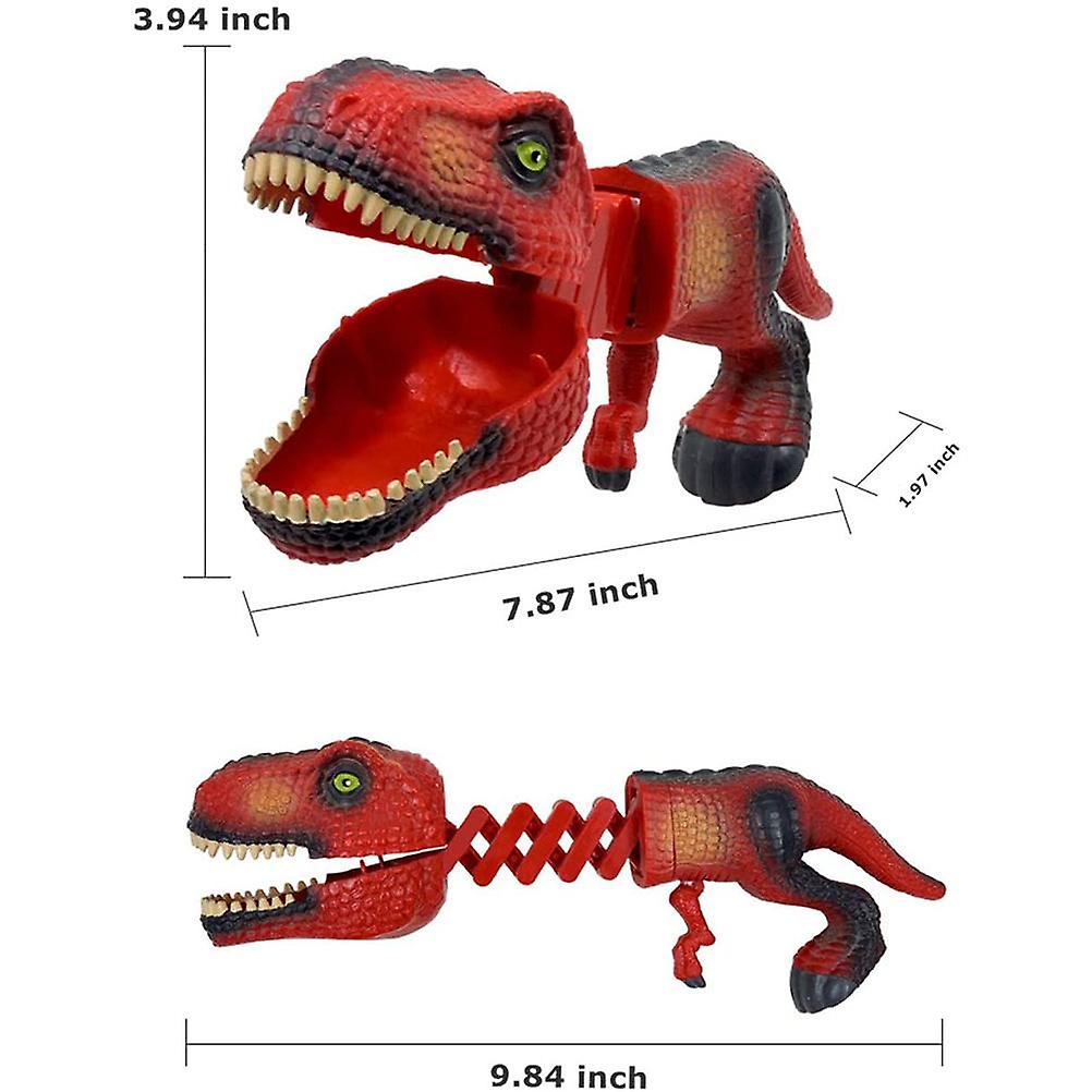 Novelty Dinosaur Animal Figures Grabber Claw Game Snapper Pick Up Claw ...