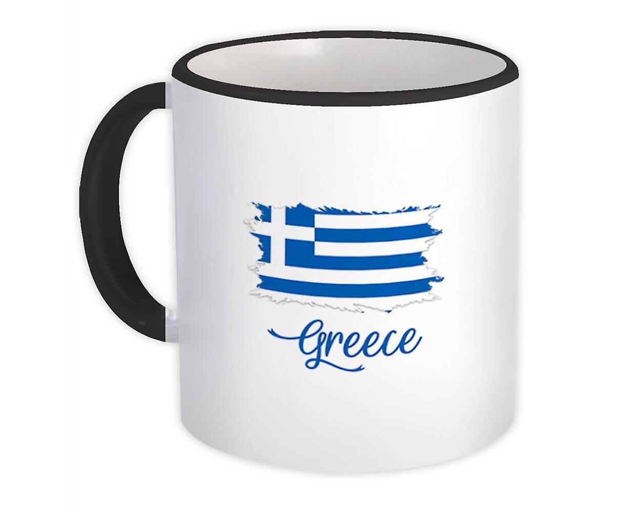 Gift Mug: Greece Flag Greek | Fruugo UK
