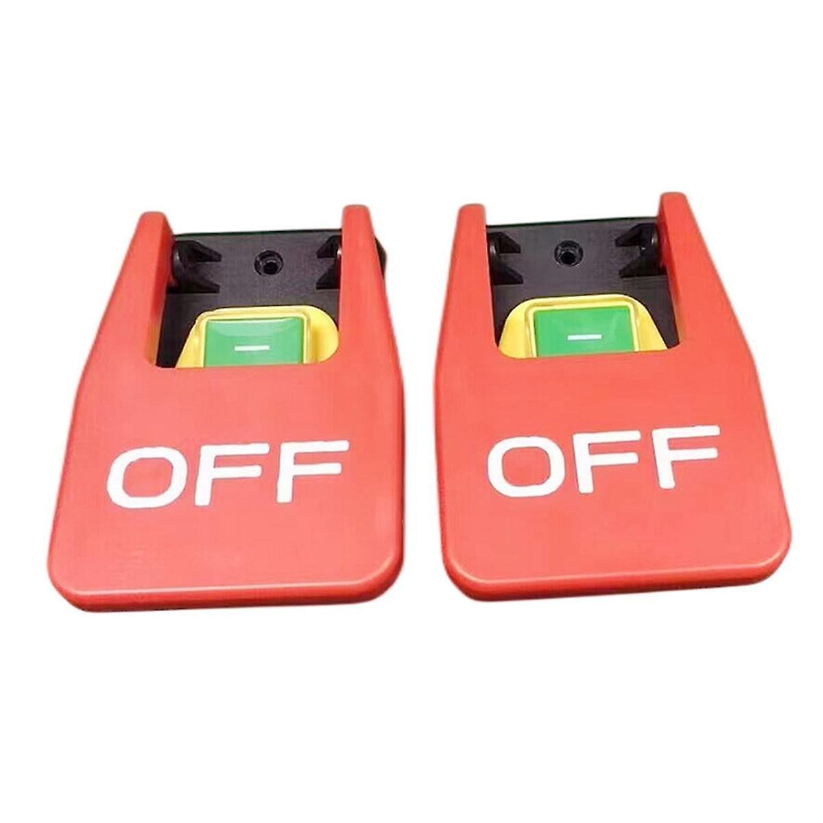 4 Pins Table Saws Electromagnetic Push Button Switches 16A AC250V ...