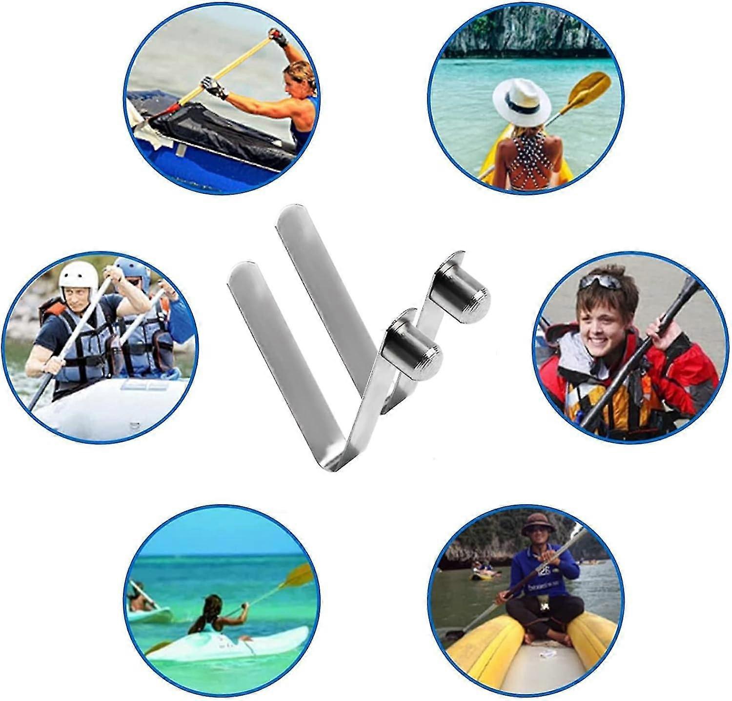 8pcs Spring Clips, 8mm Kayak Spring Clips, Stainless Steel Push Button ...