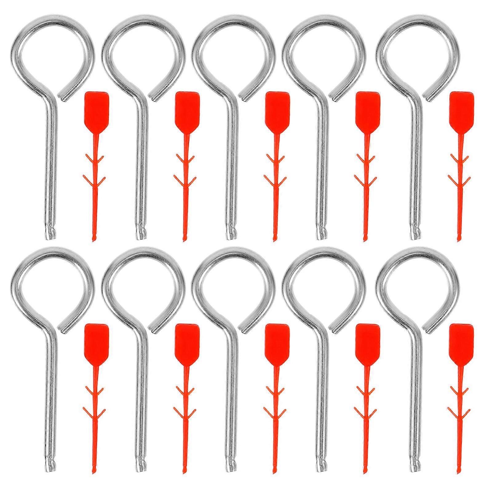 10pcs Fire Extinguisher Pull Pins Fire Equipment Replacement Pin Lock ...