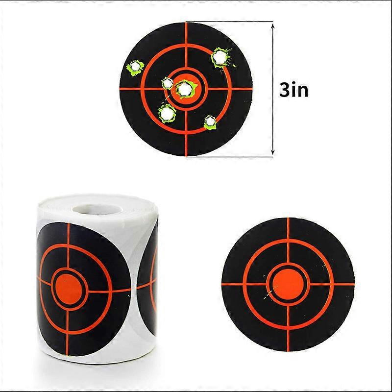 200PCS Adhesive Target Stickers For Shooting Splatter Splash Shooting ...