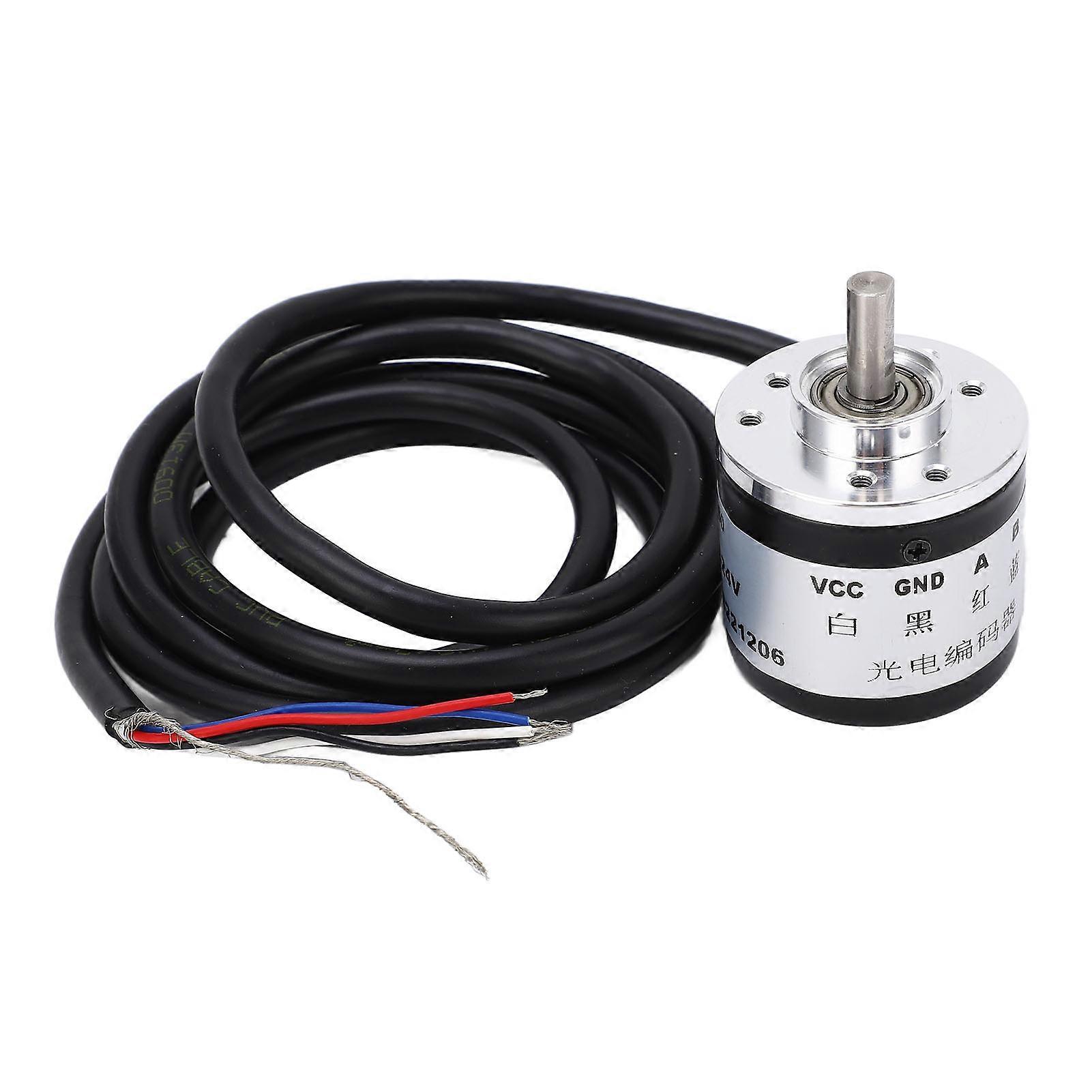 Photoelectric Rotary Encoder Gear Box Motor Incremental Encoder 6mm D ...