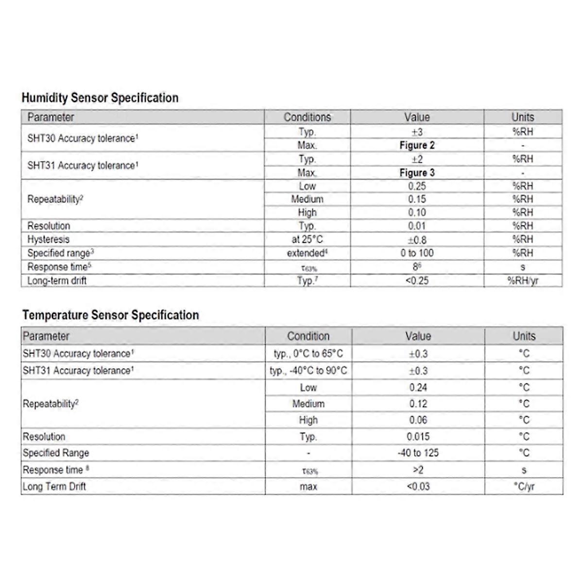 SHT3X Digital Temperature Humidity Sensor SHT30 SHT30-D SHT30-DIS ...