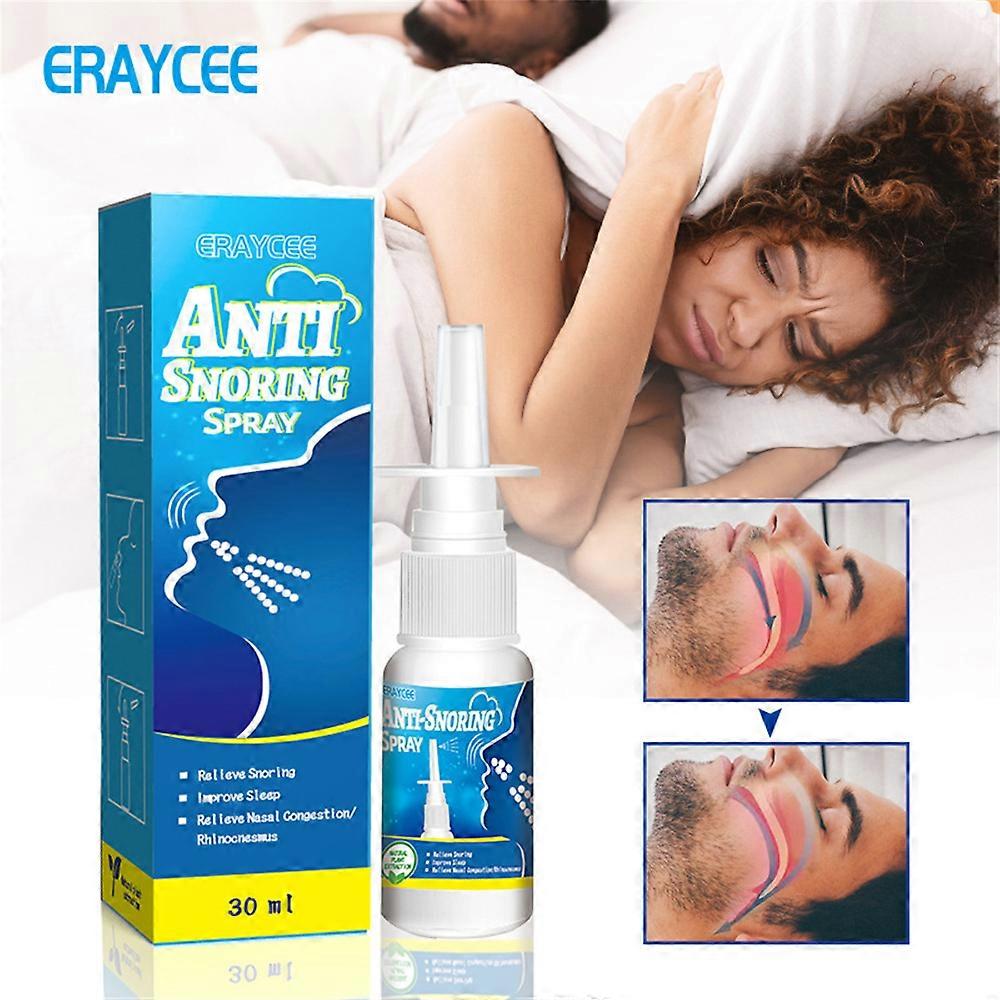 3Pcs 30ML Anti Snoring Spray Stop Snore Throat Relief Sleeping Easier Cold Health Liquid Better ...
