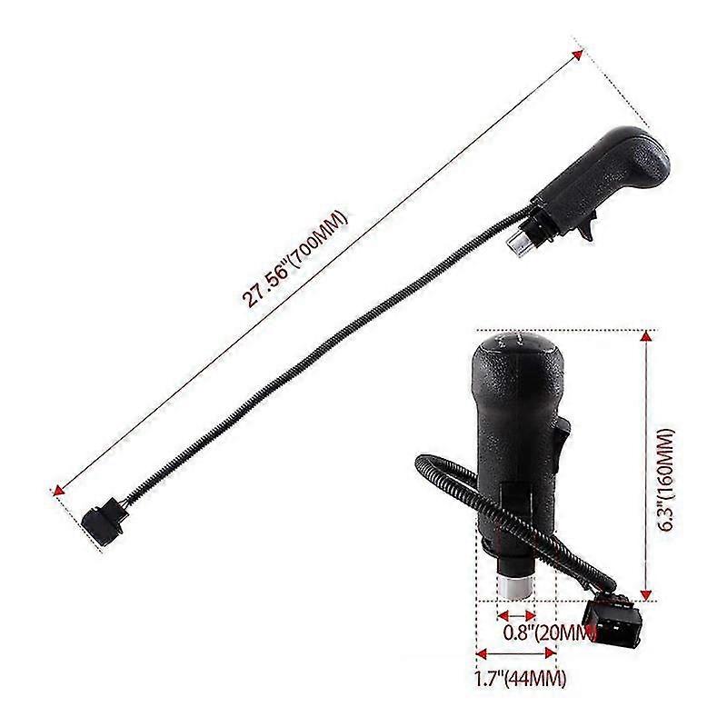 6Pin 8 Speed Truck Electric Gear Shift Knob Gear Shifter Lever Head for ...