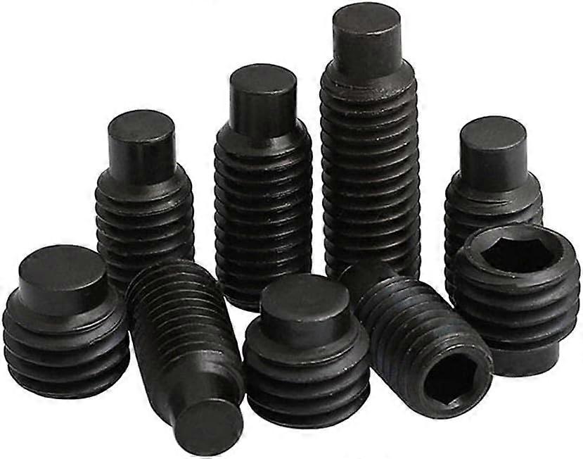 Grade 12.9 Set Screw Hex socket machine screws with convex end. M6*8 ...