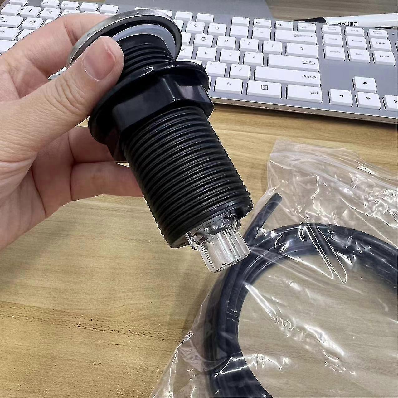 Air Activated Switch Button With Air Hose Sink Top Stainless Steel ...