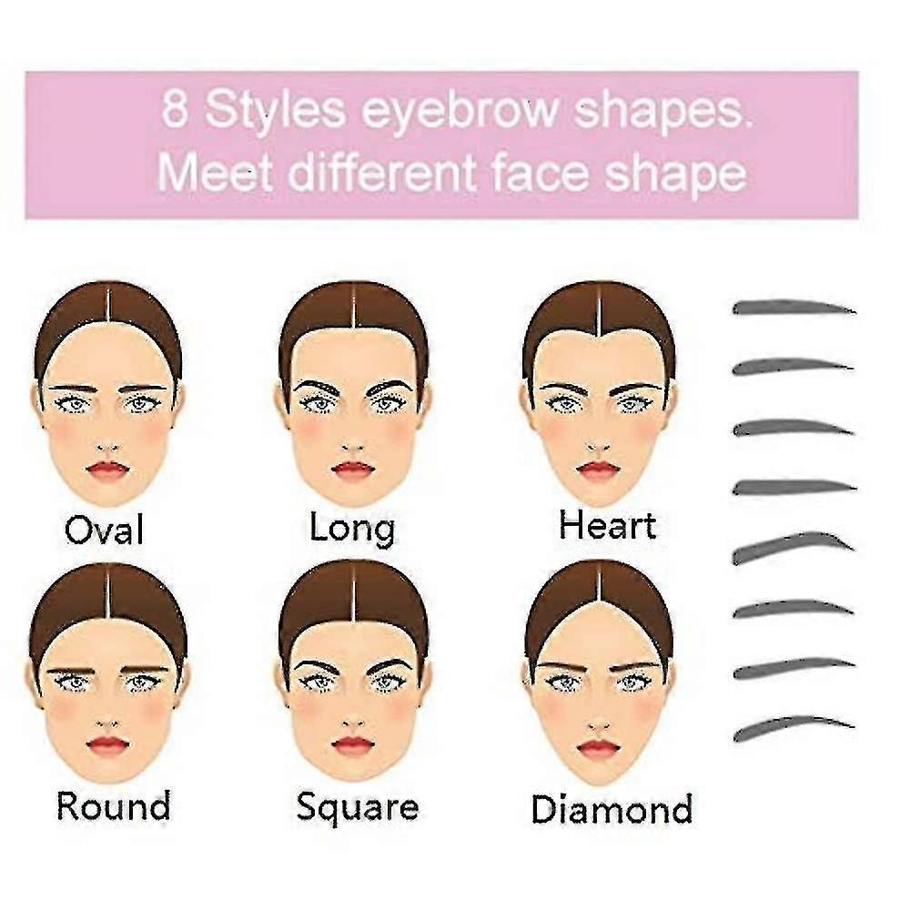 Eyebrow Stencil,Eyebrow Stamp Kit,Eyebrow Stencil Kit For Beginners ...
