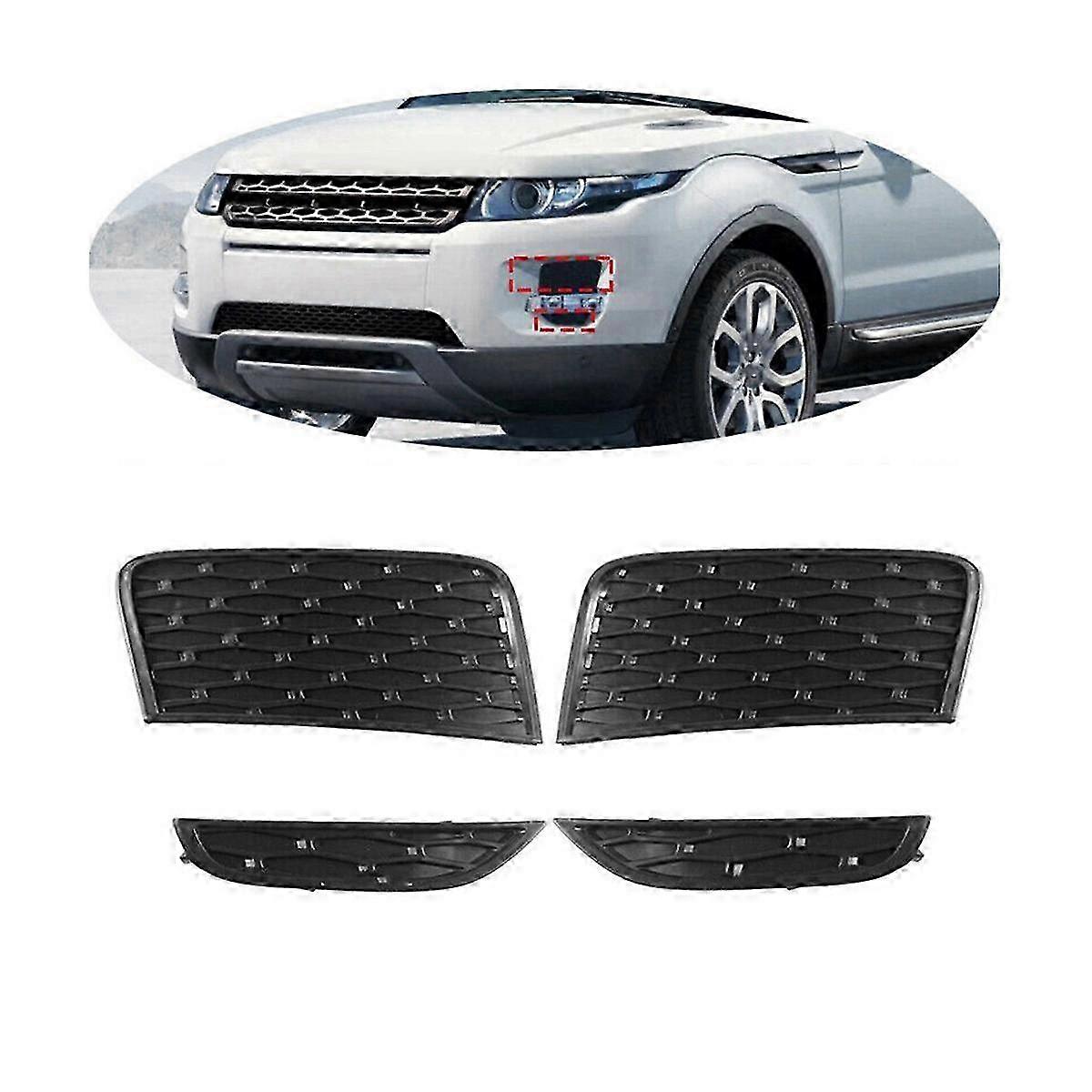 1Set Front Bumper Fog Light Lamp Grille Bezel Cover for Range Evoque ...