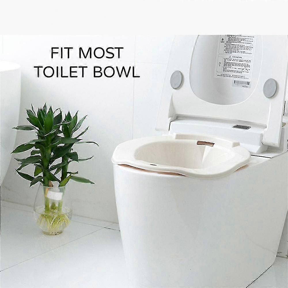 Sitz Bath Basin For Toilet Seat Elderly Postpartum Hemorrhoids Patient ...