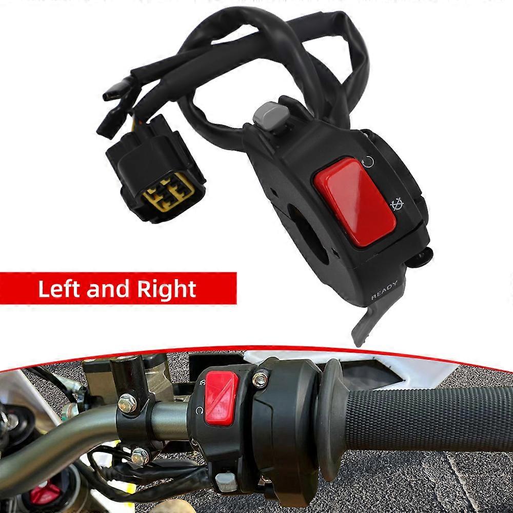Bike Handle Bar Switch Button Left Right Control Light Switch Indicator ...