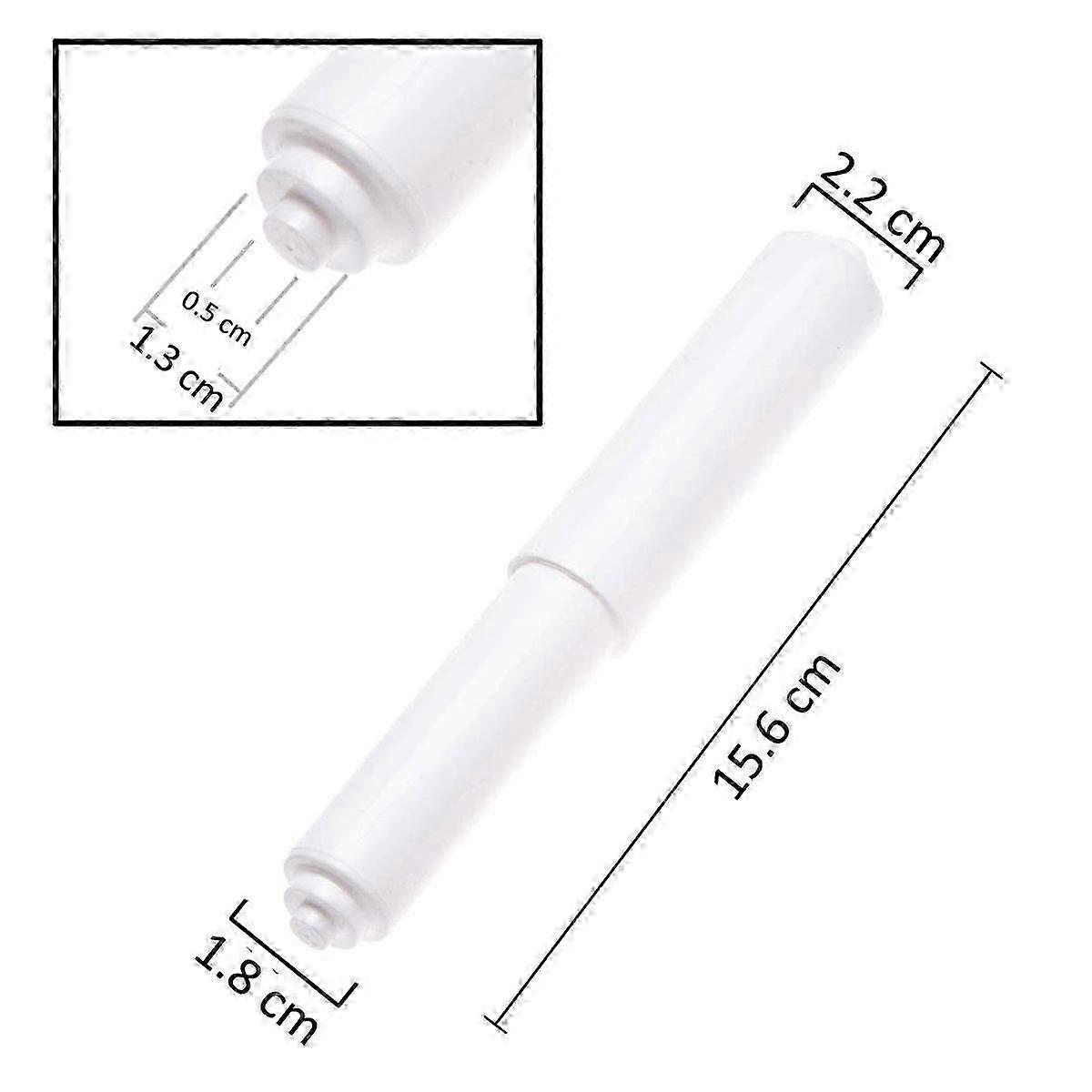 Toilet Paper Holder, 3Pcs Plastic Toilet Tissue Roll Holder Insert in ...