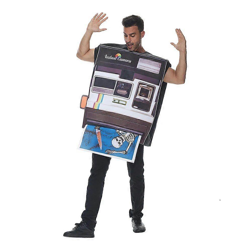 Adult Instant Camera Costume Halloween Mens Womens 80s 90s Party Funny ...