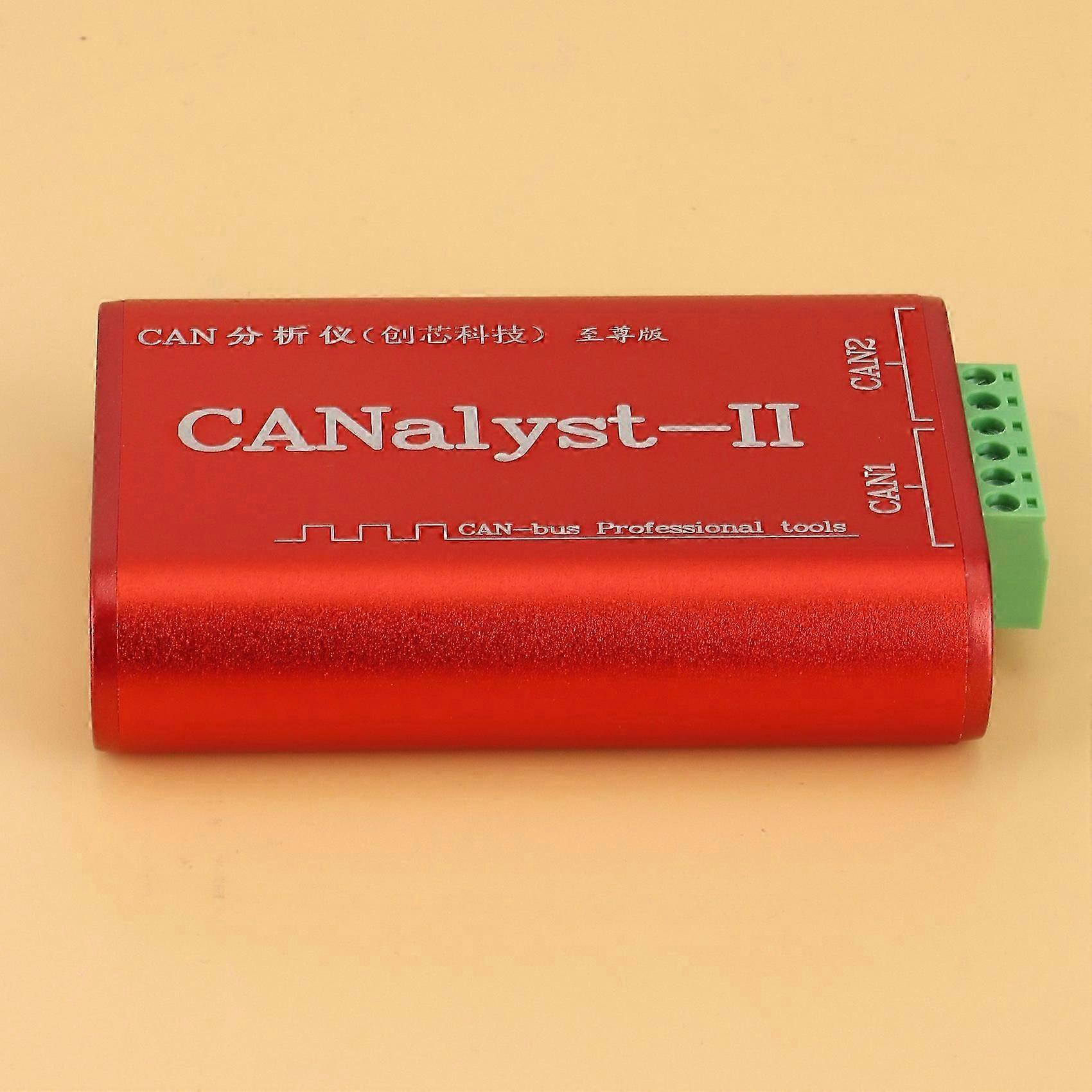 CAN Analyzer CANalyst-II USB to CAN Analyzer CAN-Bus Converter Adapter Compatible with ZLG USB ...