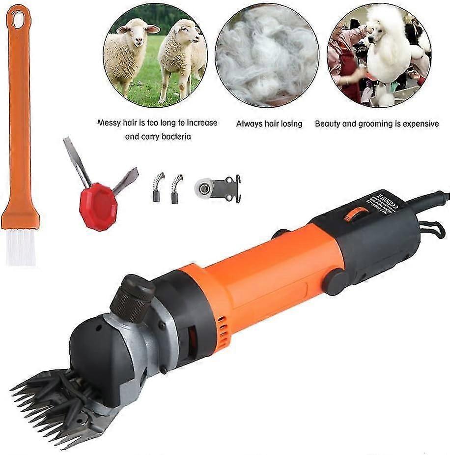 Electric Sheep Clipper, 1200W 6 Speeds Professional Adjustable Heavy ...
