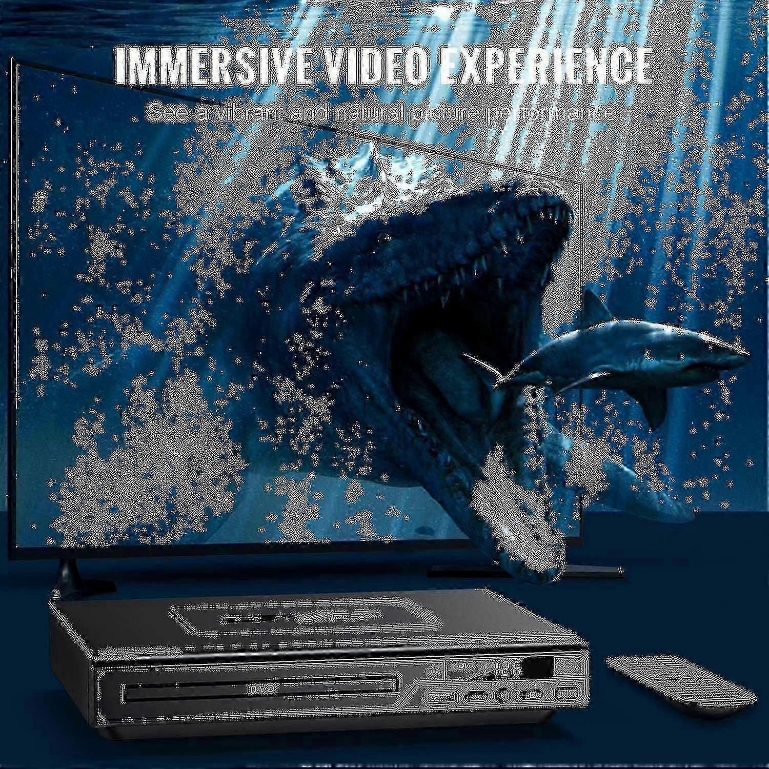 DVD Player For TV Blu-ray DVD Player With Remote Control Hdmi Cable ...