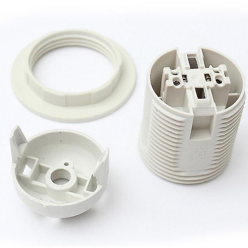 Screw Es E27 M10 Light Bulb Lamp Holder Pendant Socket Lampshade Collar ...