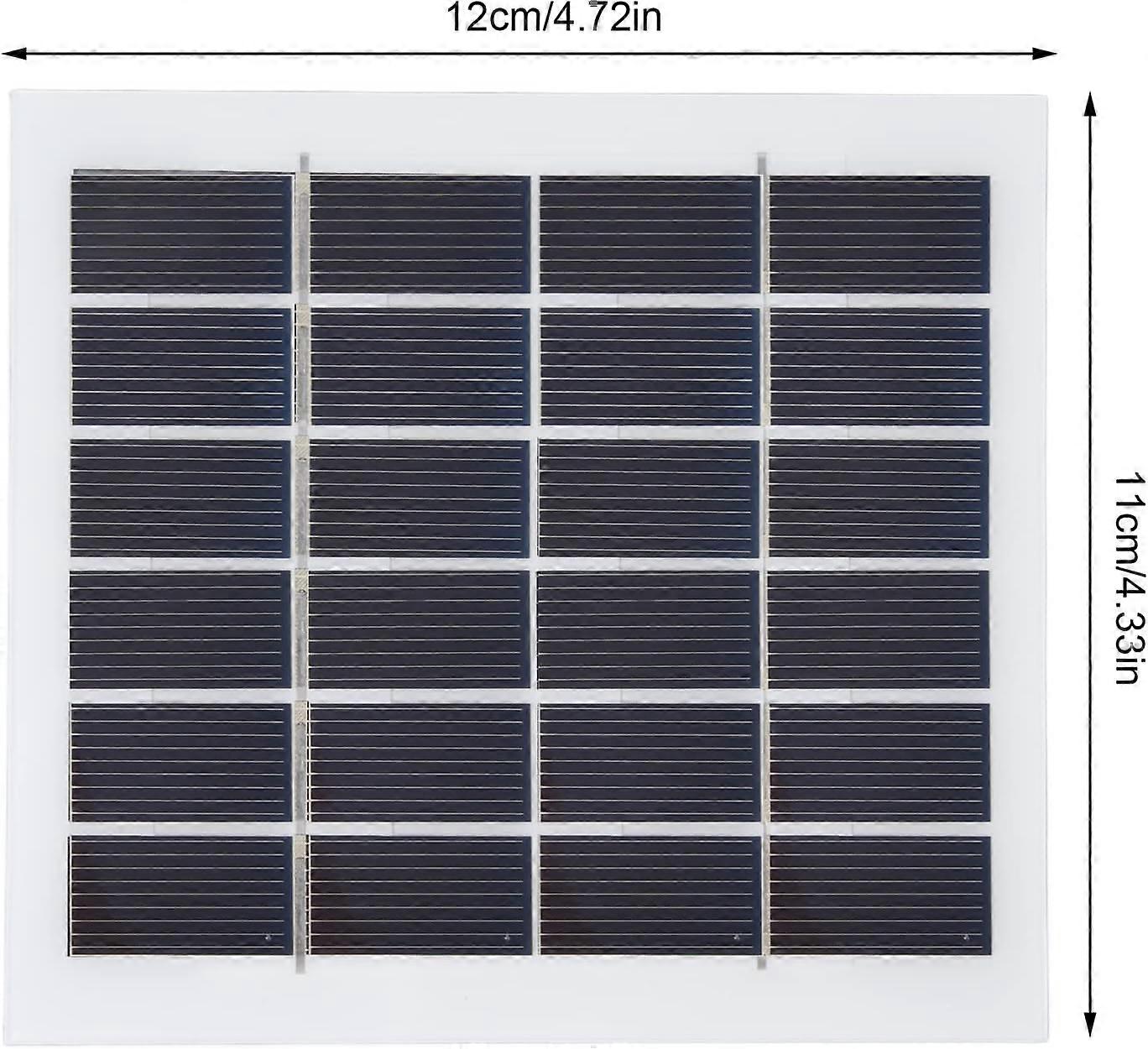 Portable Solar Panel Efficiency 6V 2W Mini Solar Panel for Camping ...