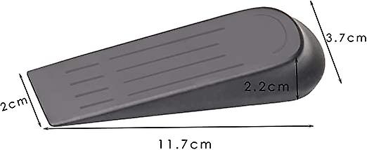 8 Pcs Floor Door Stops, Non-Slip Door Stops Plastic Floor Blocks with ...