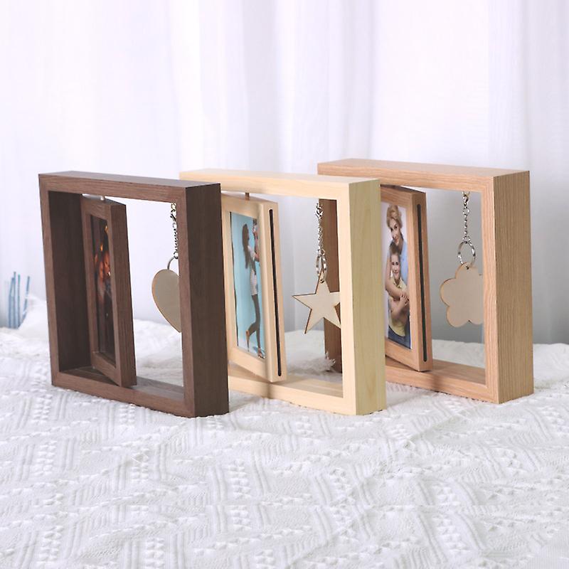 Picture Frames 4x6 Solid Wood Double Sided Photo Frames | Fruugo NZ