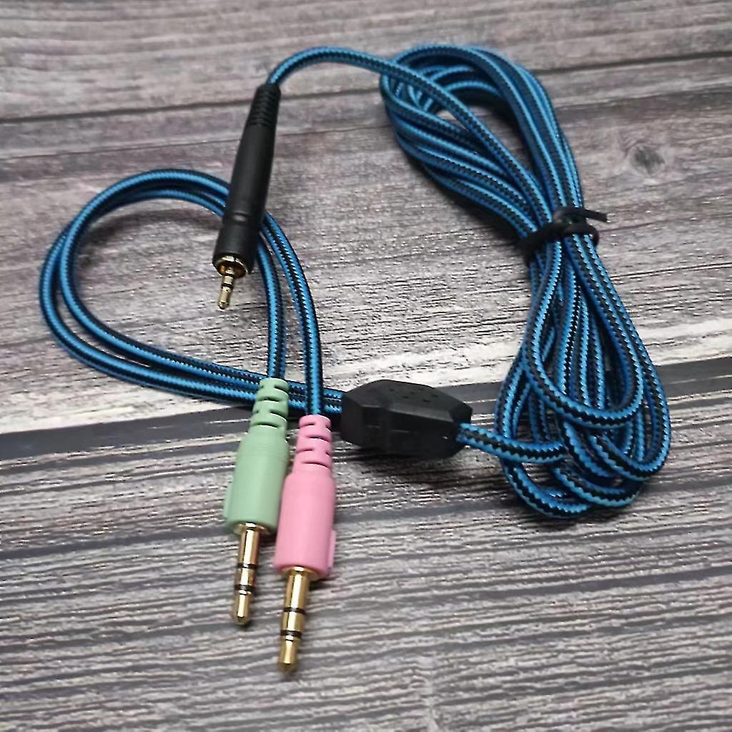 Nylon Braided Unp Pc Cable For Sennheise Game One Gsp350 Gsp500 Gsp670 ...