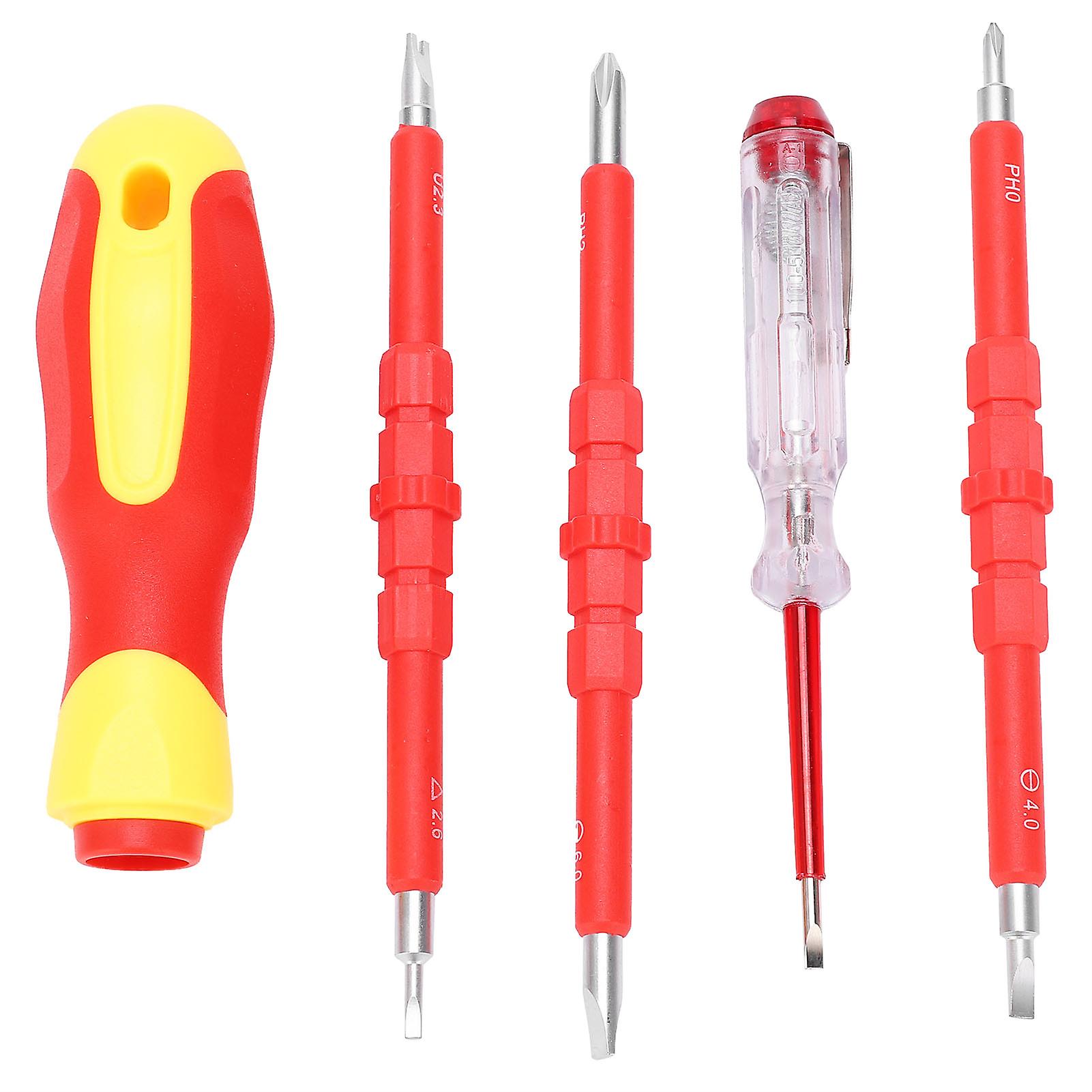 Screwdriver Set Magnetic Head Insulated Slot Cross Special Shaped ...