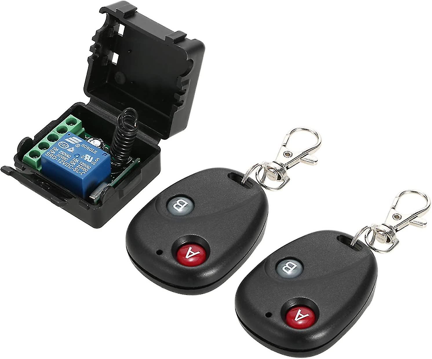 Wireless Remote Switch Relay Transmitter Receiver 433mhz Dc 12v 1ch ...