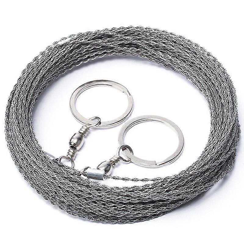 Gtbl Outdoor Hand-drawn Rope Saw 304 Stainless Steel Wire Saw Camping ...