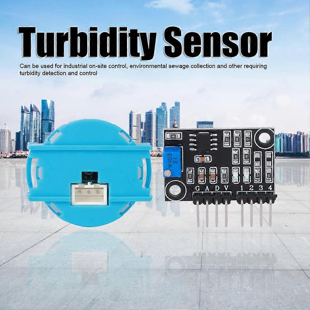 Turbidity Sensor Module Accuracy Liquid Sewage Water Quality Detection ...