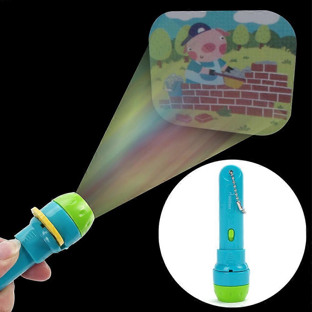 Warm and Comfortable Story Projection Torch for Kids - Flashlight ...