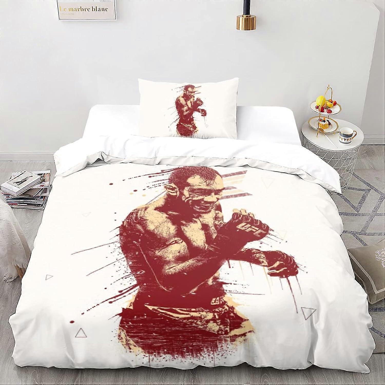 UFC MMA Fighter Duvet Cover, Children's Girls' Bedding Set, Reversible ...