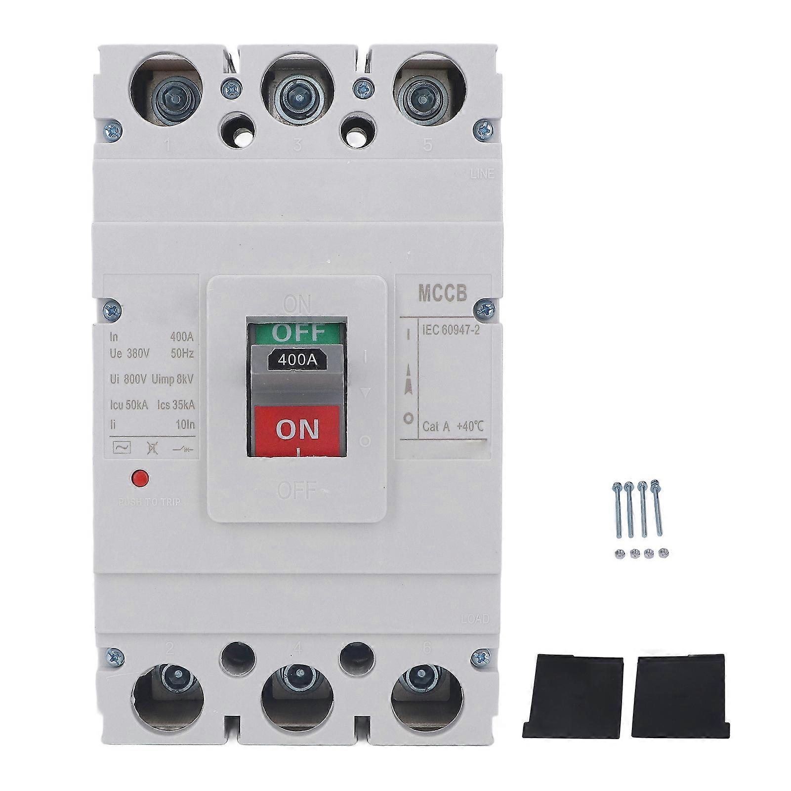 3P Overload Protection Circuit Breaker PC Flame Retardant Housing ...