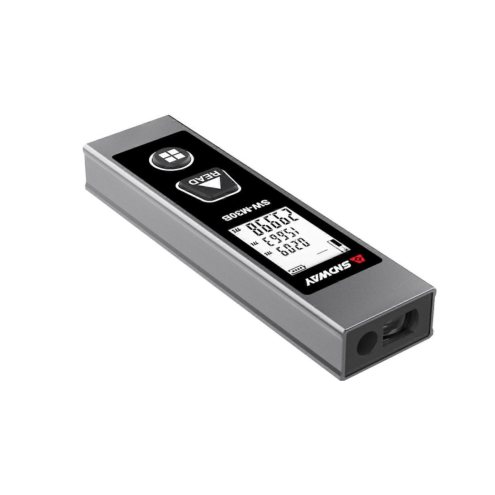 Laser Distance Meter Handheld Rangefinder Digital Distance Measuring ...