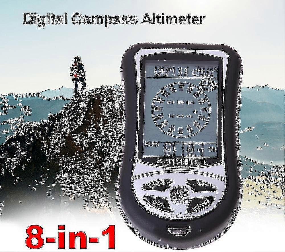 Altimeter Thermometer Barometer Compass Multifunction -XX | Fruugo UK
