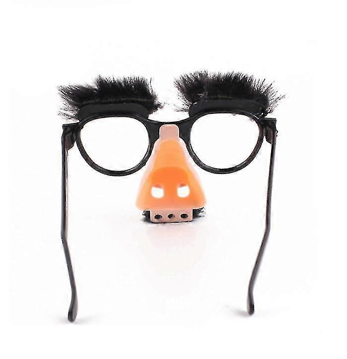 Funny Nose Disguise Glasses With Mustache, Party Gift, Halloween ...