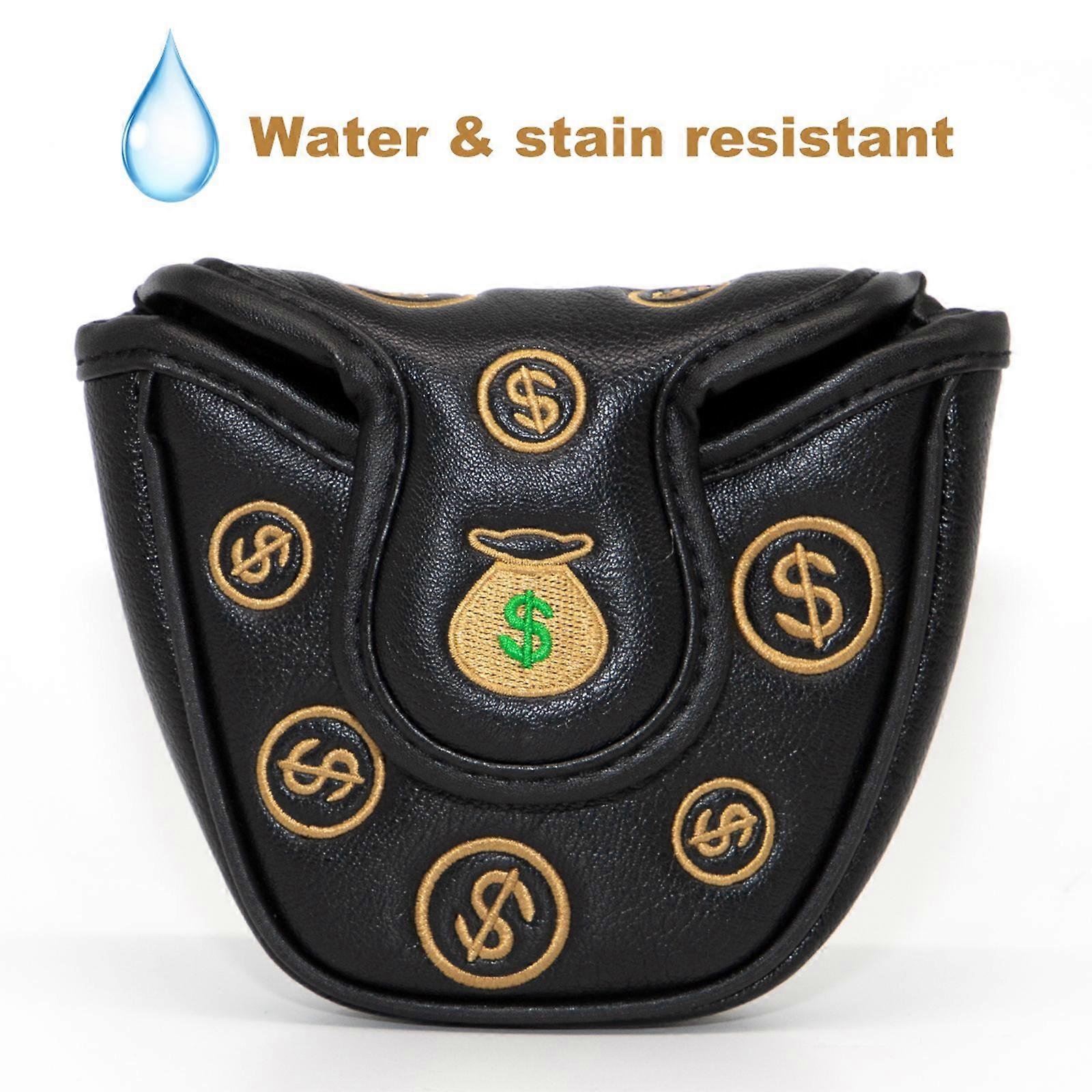 Golf Mallet Putter Head Cover Protect Guard Golf Club Head Covers Wrap ...