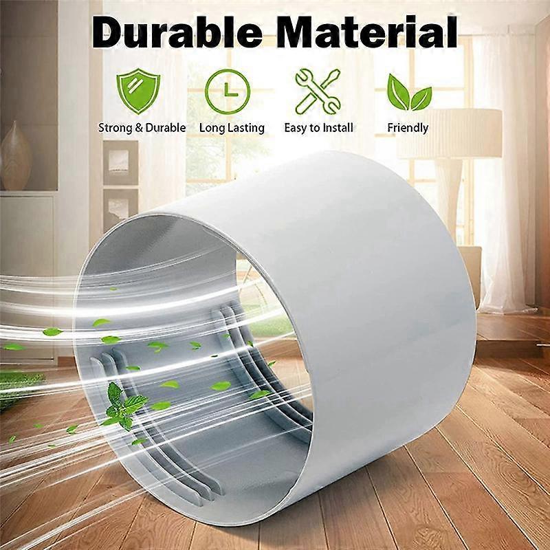 2X Portable Air Conditioner Exhaust Hose Coupler Window Adapter AC Unit ...