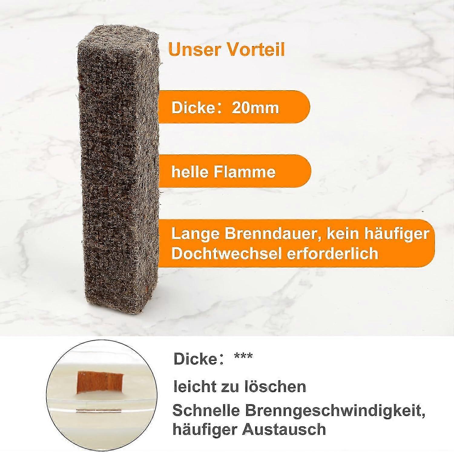 Pack of 10 permanent wicks for wax eaters permanent wick candle wick ...