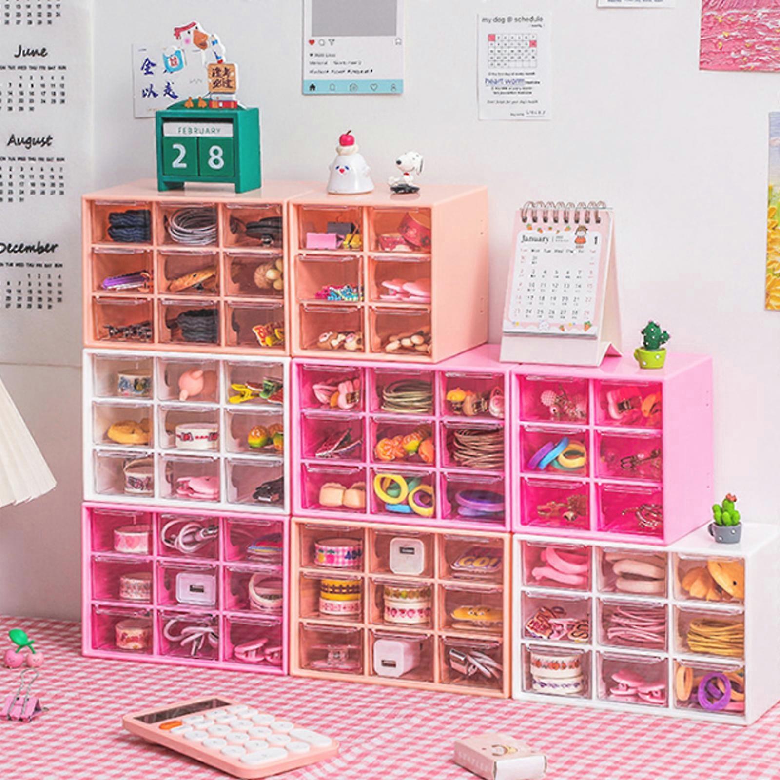 Storage Box with 9/6 Drawers, Plastic Sorting Box Assortment Box for ...