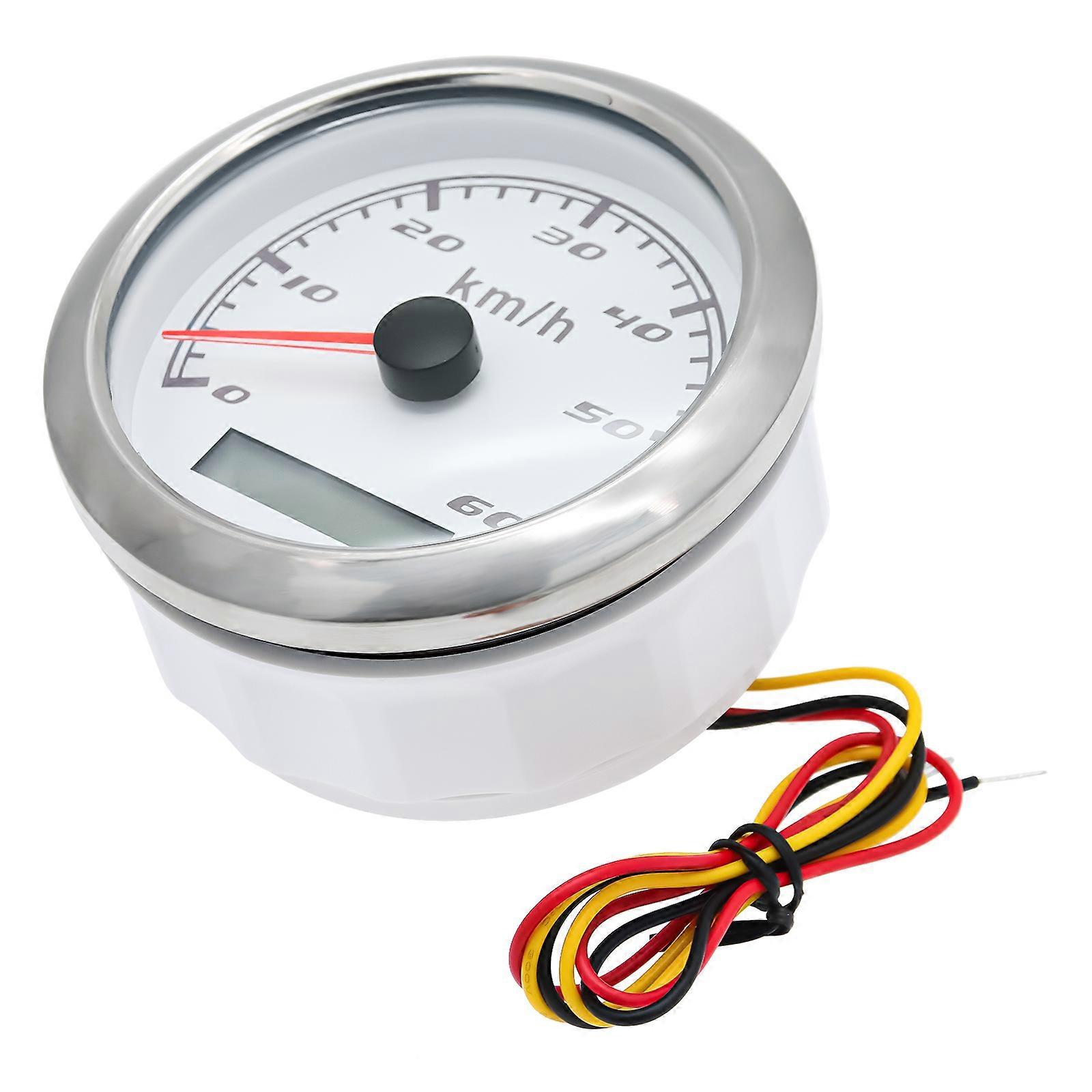 Gps Speedometer for Boat Red Backlight 30km/h 60km/h 120km/h 200km/h ...